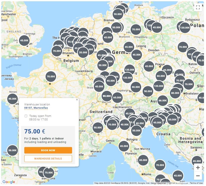 How to Rent Warehouse space in Europe I StoringCargo.com